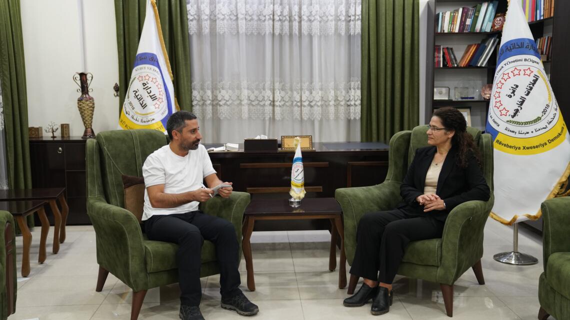 Îlham Ehmed: Genel bir çözüme açığız, Türkiye ile ortak çıkarlarımız ...
